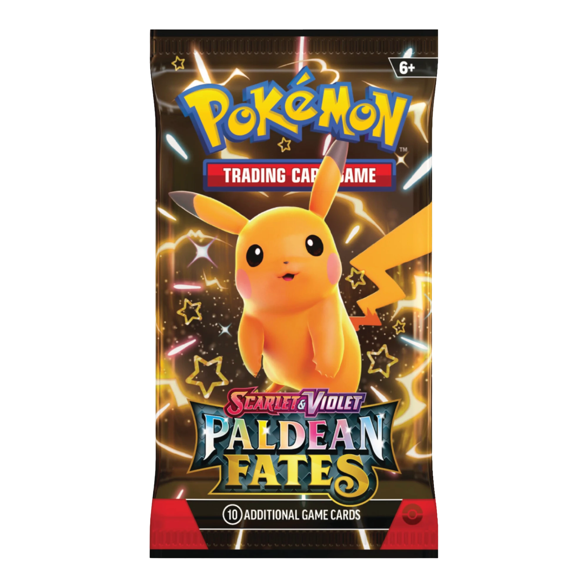 Pokémon TCG Paldean Fates Booster Pack – 10 kaarten vol spanning – Holo ...